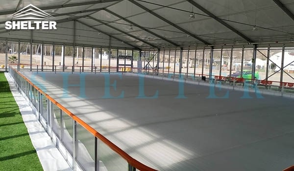 Ice Arena Solutions of temporary ice rink buildings | Shelter Structures
