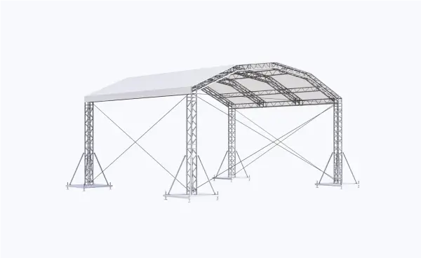 Arch Roof Metal Truss丨Shelter Structures