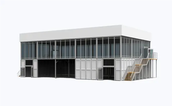 Cube Double Decker Tent丨Shelter Structures