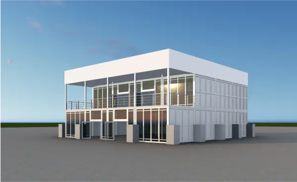 Cube Double Decker Tent丨Shelter Structures