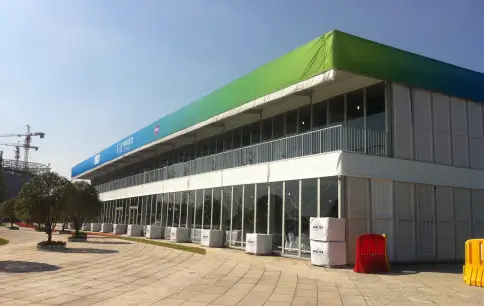 Kubdubbeldäckartält 丨 Skyddsstrukturer