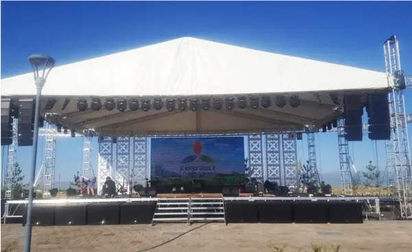 Medium Saddle Roof Metal Truss | Shelter Structures