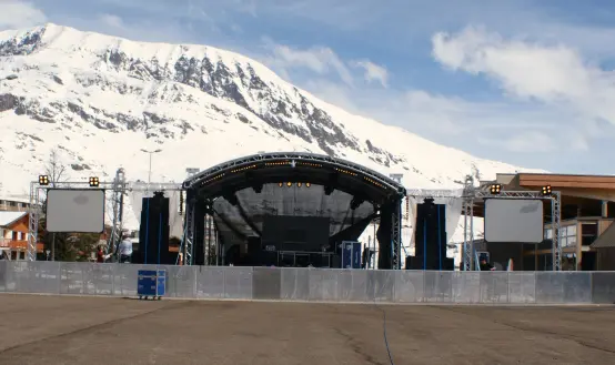 Metal Truss for Temporary and Semi-permanent Building | Shelter Structures