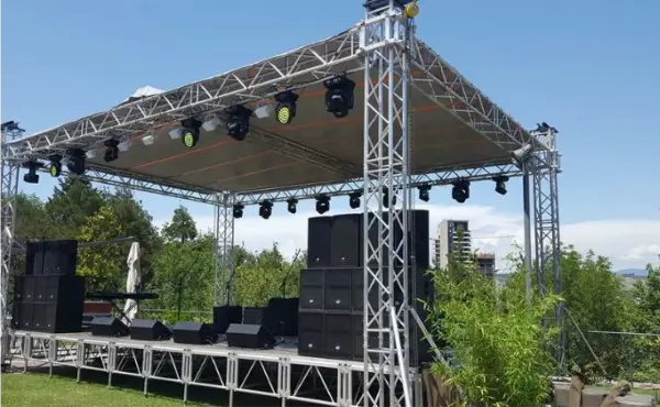 Slop Roof Metal Truss丨Shelter Structures