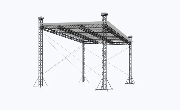 Slop Roof Metal Truss丨Shelter Structures