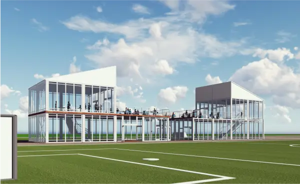 Two Story Tent Deck Structure丨Shelter Structures