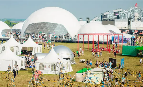 50m Dome Tent丨Shelter Structures