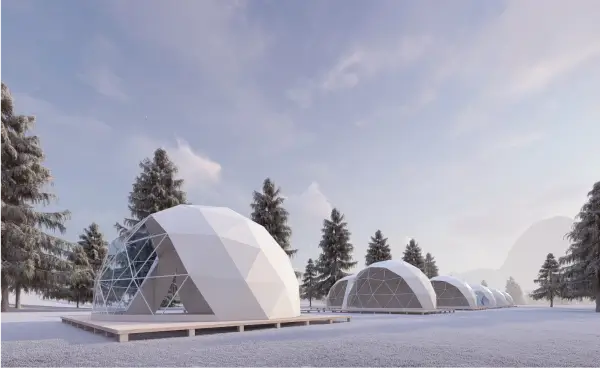 5m Dome Tent丨Shelter Structures
