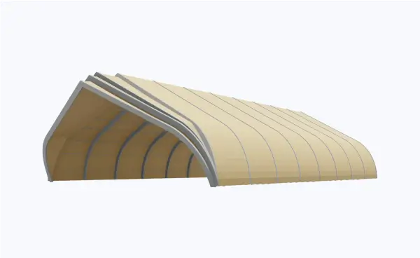 Aircraft Clamshell Hangar Doors丨Shelter Structures