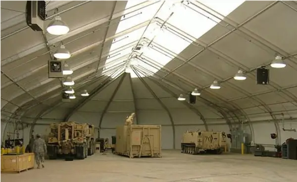 Aircraft Clamshell Hangar Doors丨Shelter Structures