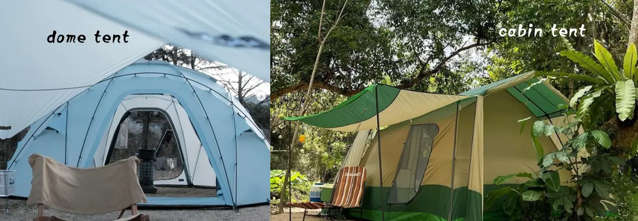 Dome Tent VS Cabin Tent, Which is Better? You Must Know