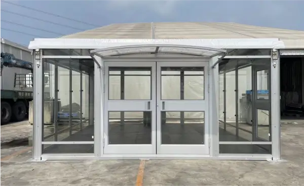 Tenda Dinding Kaca丨Struktur Tempat Berlindung