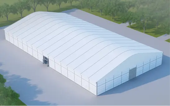 Aluminum Storage Warehouse Tent | Shelter Structures