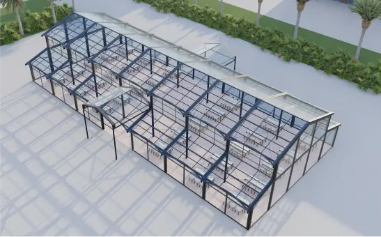 Aluminum Storage Warehouse Tent | Shelter Structures