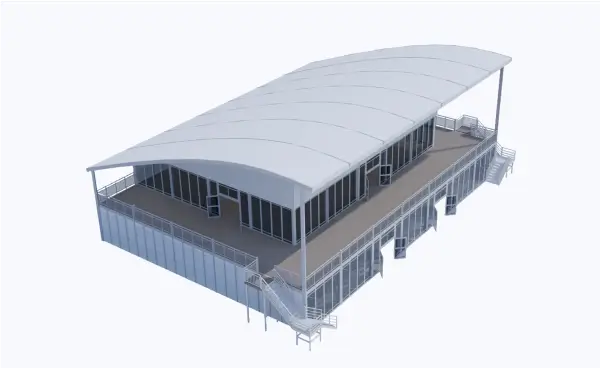 Half Dome Two Story Tent丨Shelter Structures