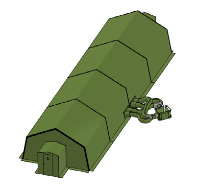 Quick-Up Tent System (QTS) Custom Structures & Buildings, Commercial ...