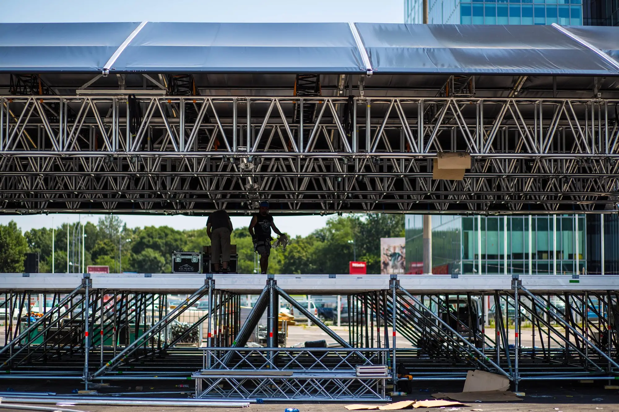 Heavy Duty Metal Truss for Stage & Industry| Shelter Structures