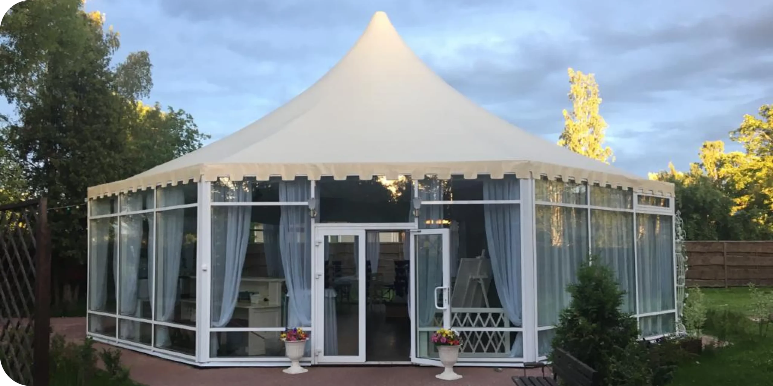 Multi-Side Clear Span Structure Tent | Shelter Structures