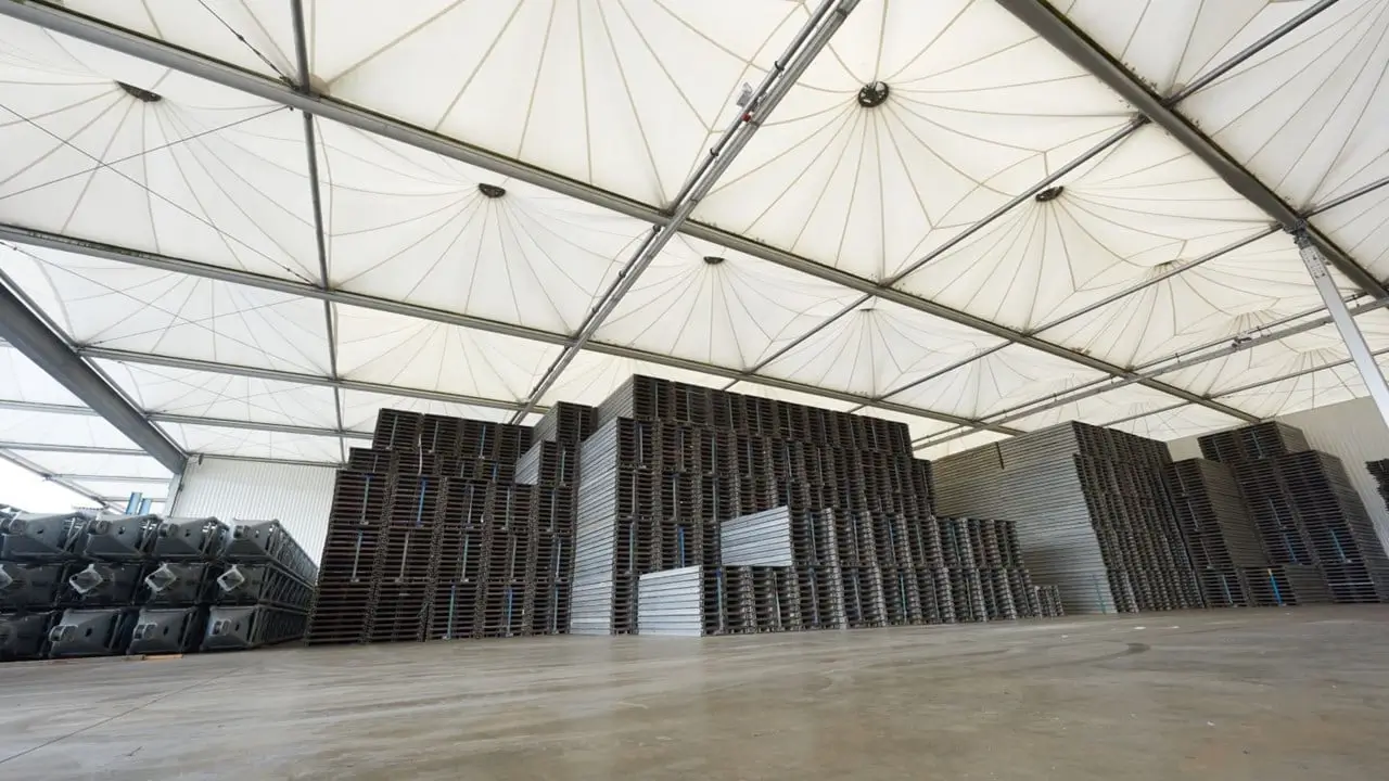 Revolution Clear Span Metal Building Tent | Shelter Structures