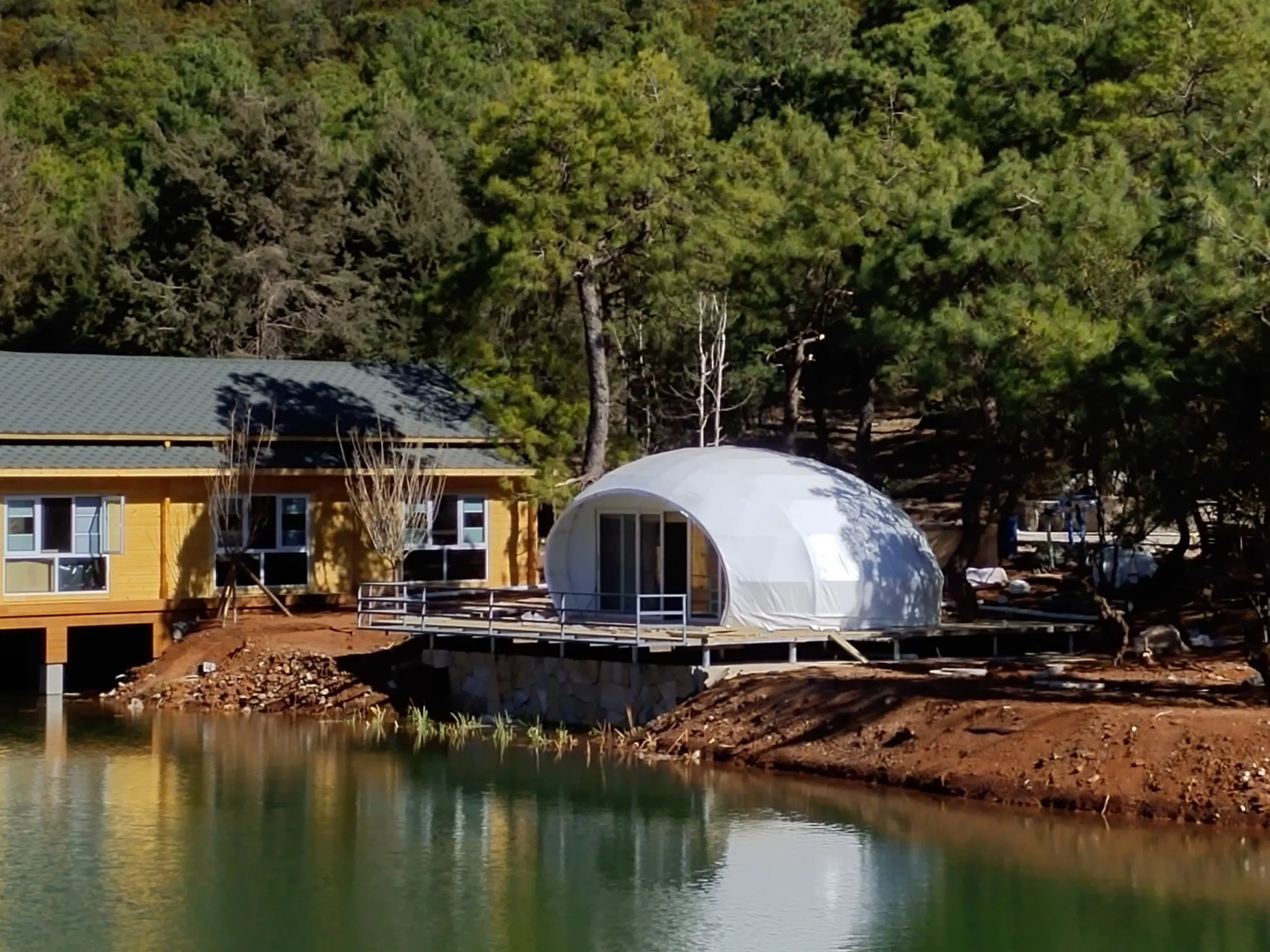 Glamping Tent Archives - Custom Structures & Buildings, Commercial ...