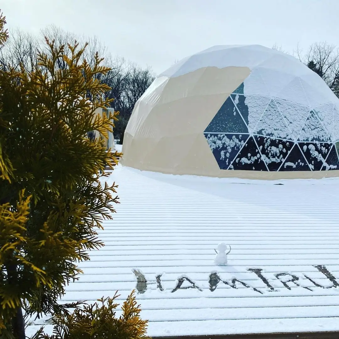 Durable Geodesic Dome Tent for Events and Glamping