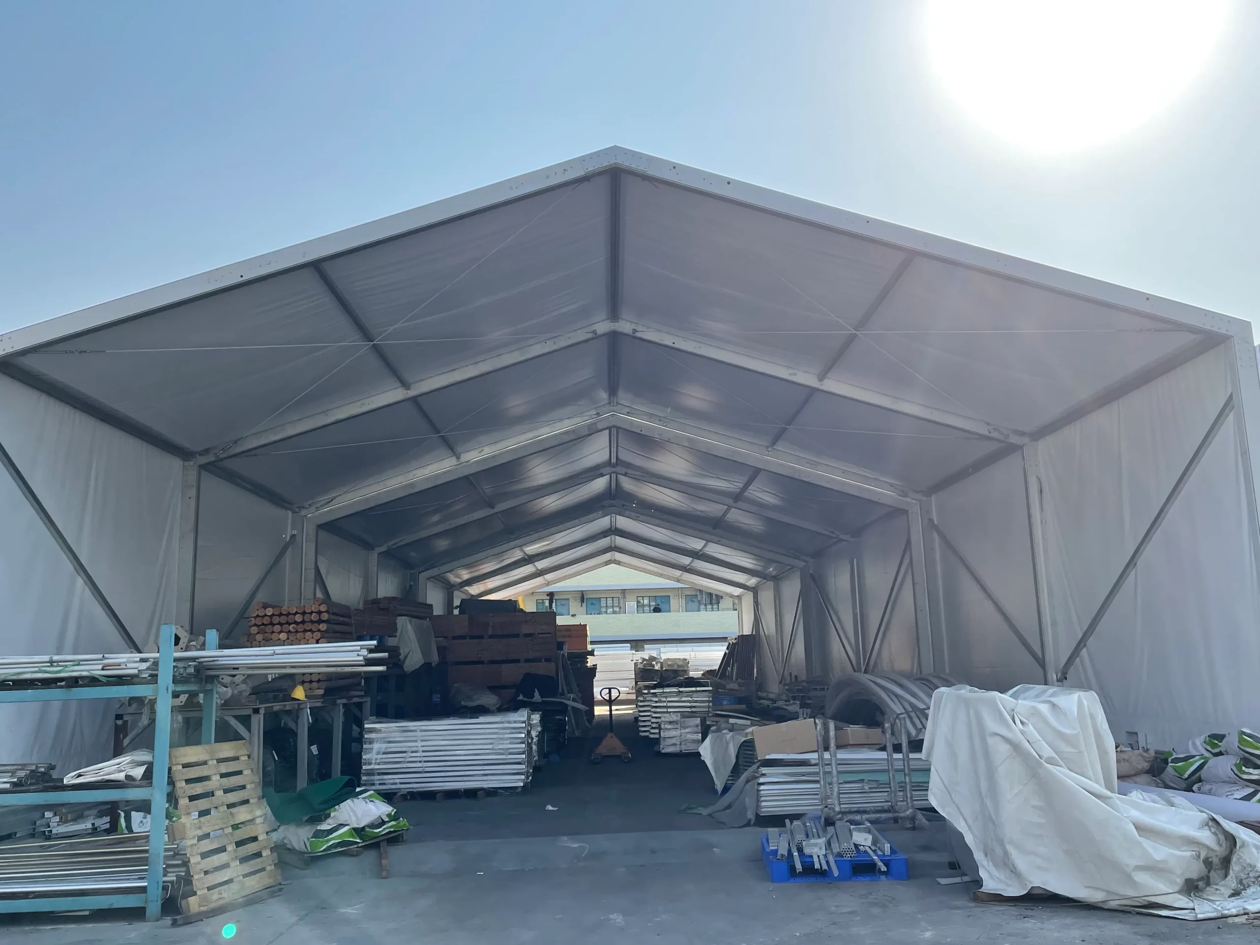 Workshop Tent Archives - Custom Structures & Buildings, Commercial ...