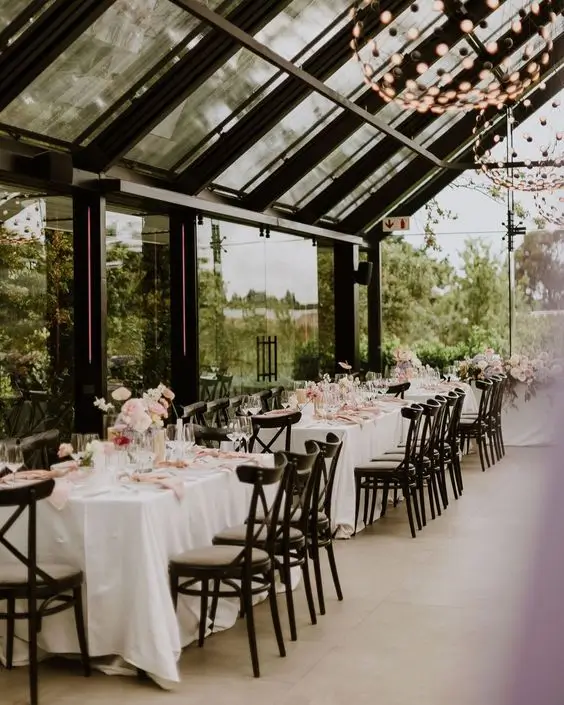 Outdoor Tent for Party - the Single Sided Atrium Tent