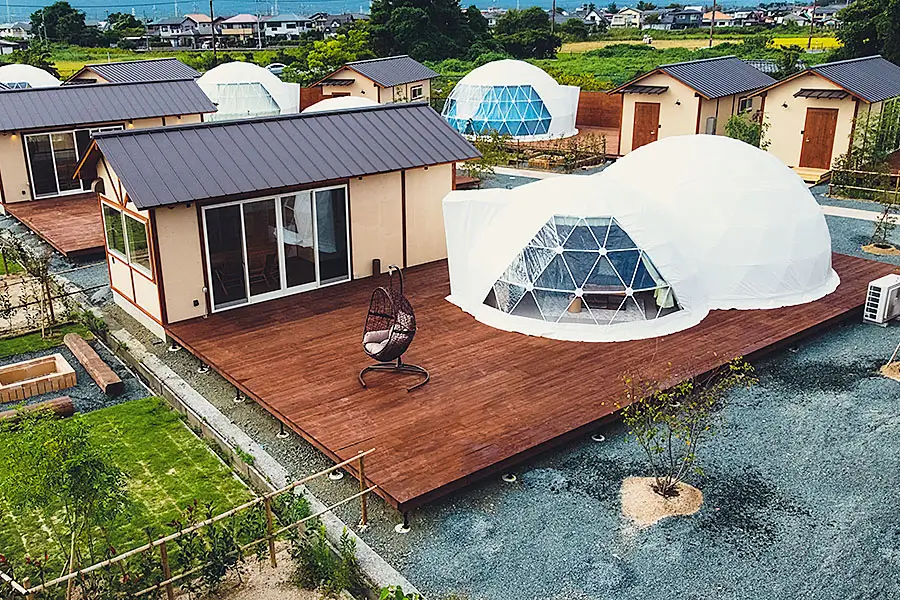 Connected Dome - The Connected Version of Geo Dome Tents