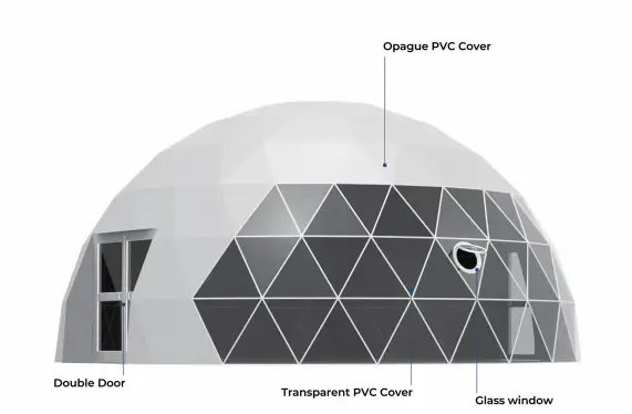 استمتع بالمرح في البرية مع Glamping Dome
