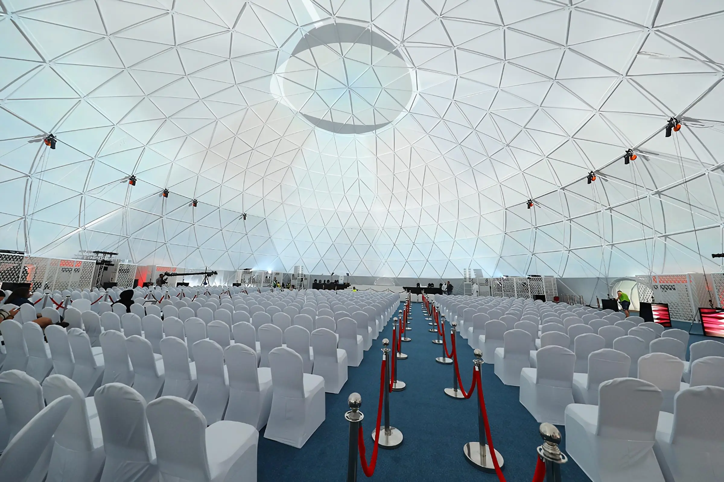Projection Dome for Stunning and Immersive Visual Displays