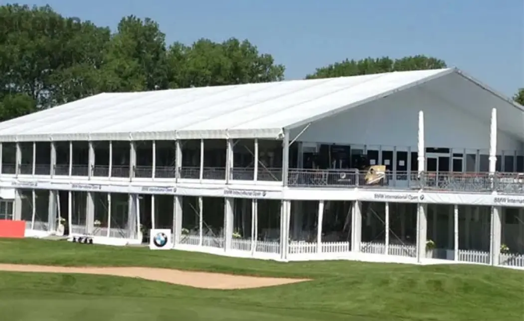Classic A-frame Tents with Double Decker Structures