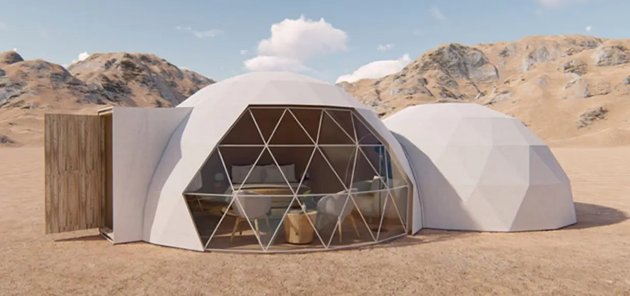 Connected Dome - The Connected Version of Geo Dome Tents