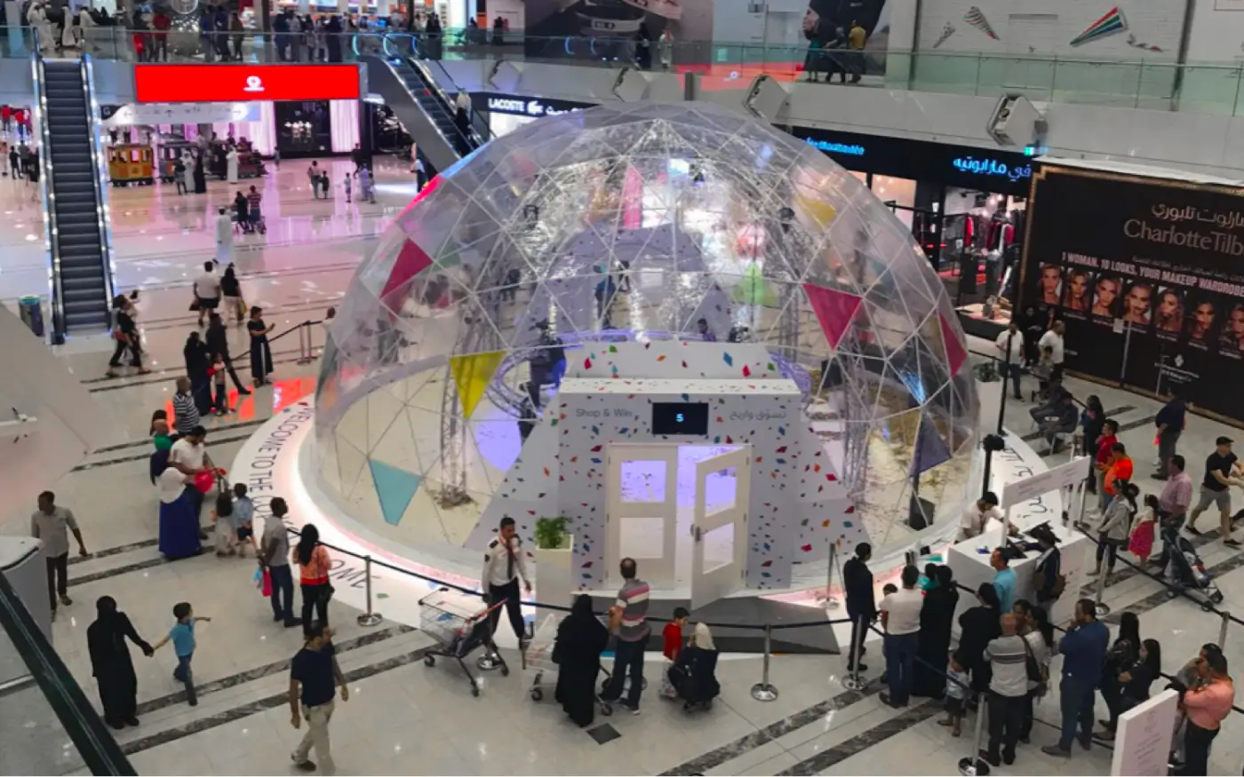 Customized Dome Tent Glamping for Special Solution