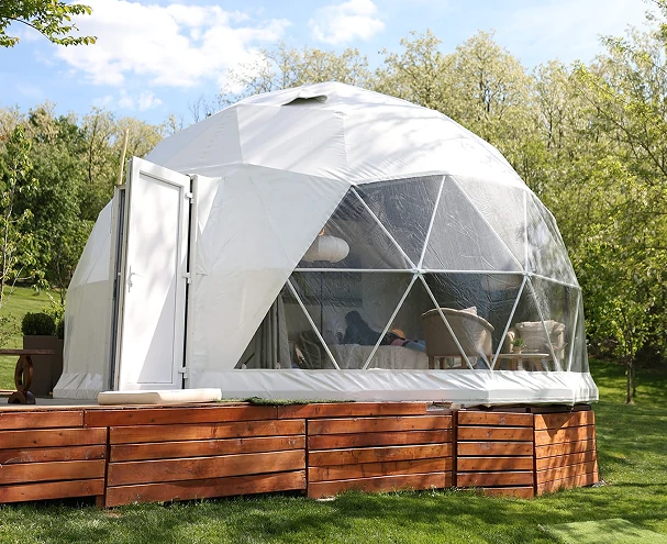 Build your Dream House in Dome tent | Shelter Structures