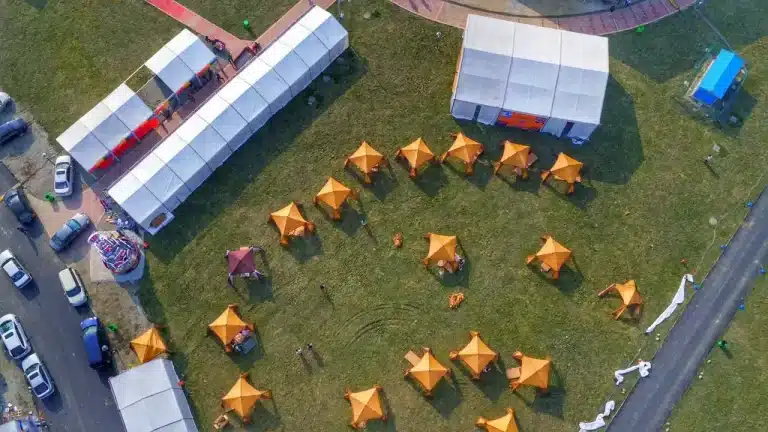 Festival Tent at Glastonbury | Premier Music Tent Experience | Shelter ...