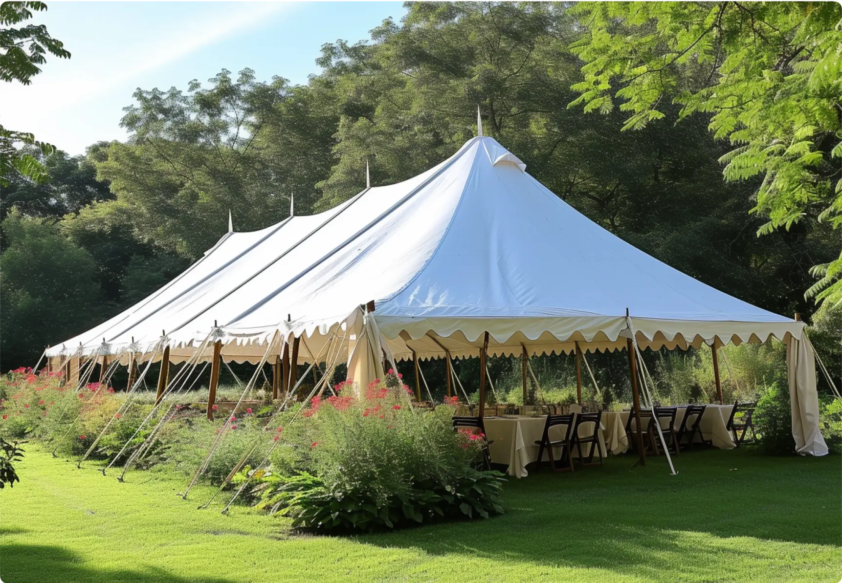 30x105 Pole Tents Party Tents for Party & Events