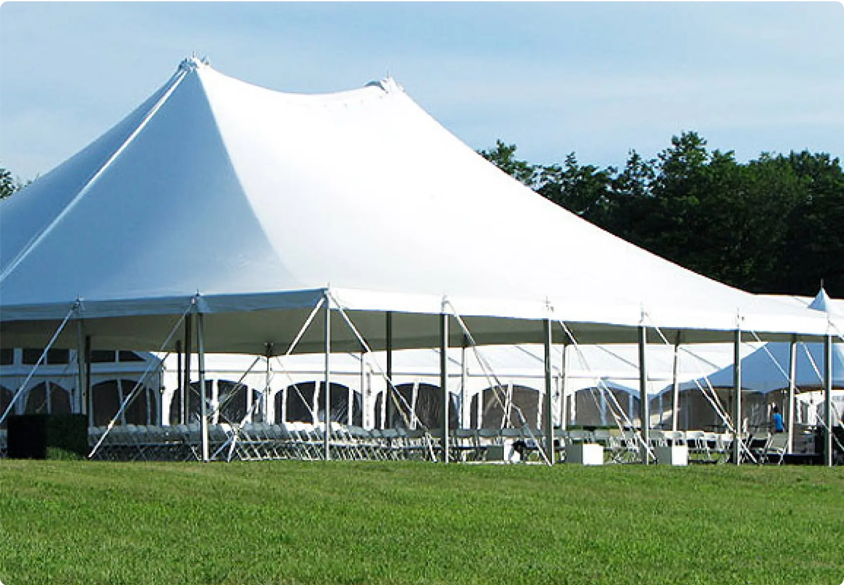 40x40 Pole Tents &Wedding tents for Sale丨 Shelter Structures