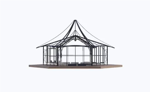 Conservatory Atrium Tent丨Shelter Structures