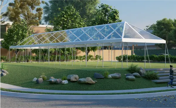 Clear Wedding Frame Tents Custom Structures & Buildings, Commercial ...
