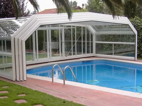 Glass Pool Enclosures Custom Structures & Buildings, Commercial & Event ...