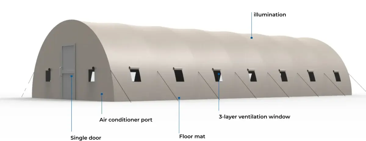 Field Army Tent - Army Tent Supplier | Shelter Structures