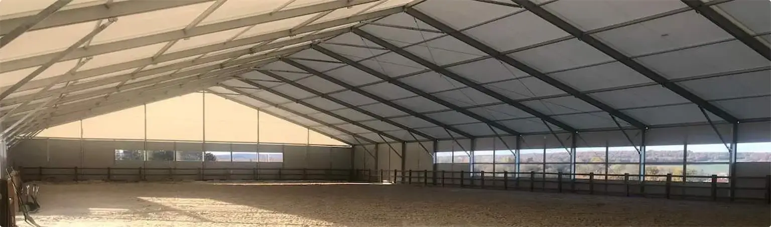 How Much Does an Indoor Arena Cost? - Shelter Structures