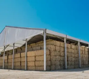 Storage Tent | Durable Outdoor & Agricultural Storage | Shelter Structurers