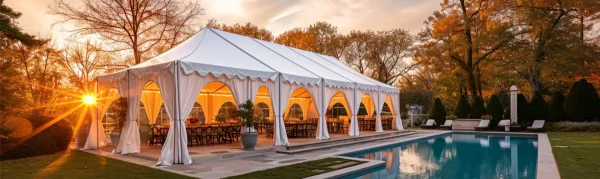 Swimming Pool Tents for All Seasons | Shelter Structures