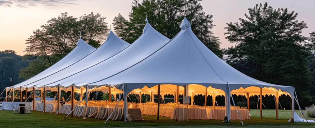 Choosing Between Frame Tents and Pole Tent