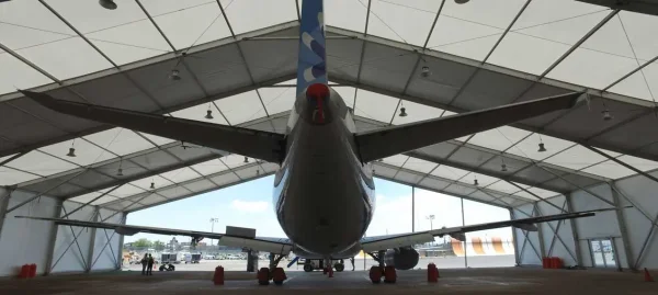 Aircraft Tents: Custom Solutions | Shelter Structures