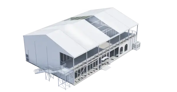 Double-Decker Tent丨Double The Space丨Shelter Structures